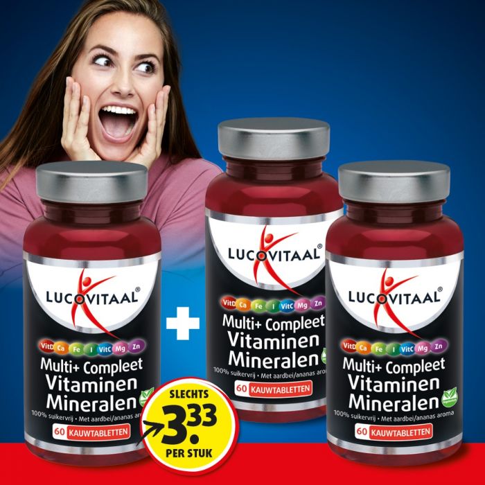 Multi+ Compleet Vitaminen Mineralen
